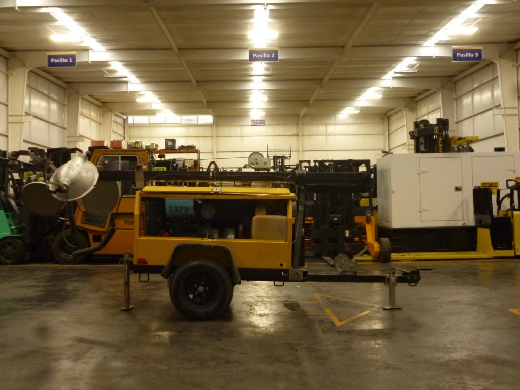 Generador Electrico Allmand C/luminaria, Diesel, 6 KVA Mod QLT4M10 ...