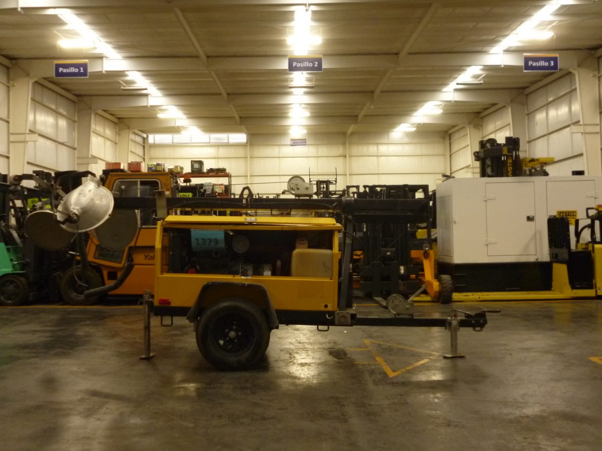 Generador Electrico Allmand C/luminaria, Diesel, 6 KVA Mod QLT4M10 ...