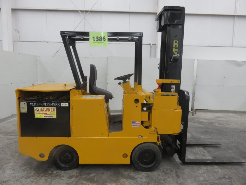 Montacargas Trilateral Hombre Sentado Electrico 4000 LB DREXEL Usado ...