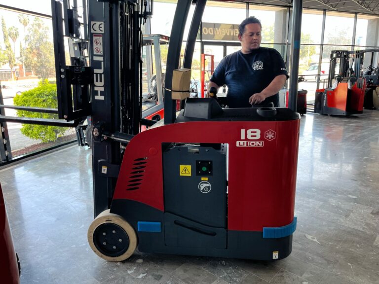 Montacargas Heli Hombre Parado Reach Sencillo, 2 Toneladas Electrico ...